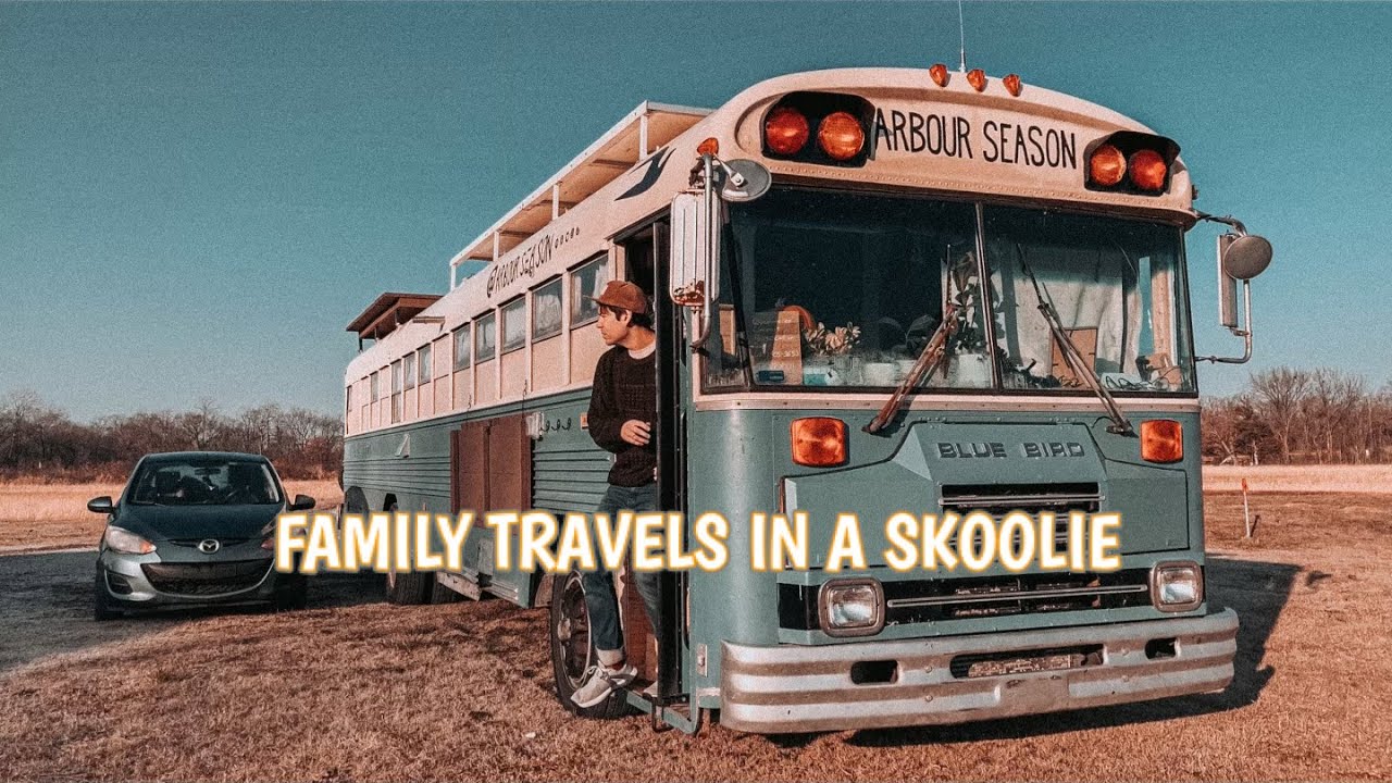 #216 - Day In The Skoolie Life - Back On The Road - YouTube