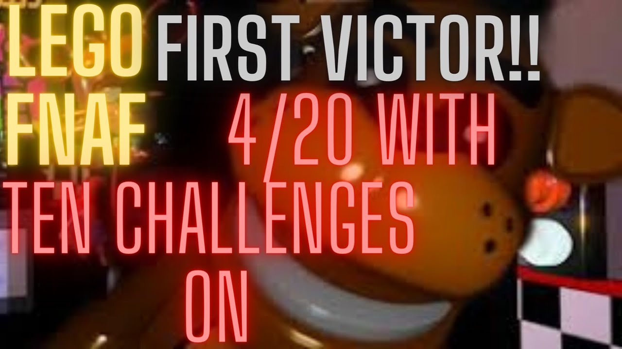 lego fnaf 4/20 with 10 challenges (first victor) - YouTube
