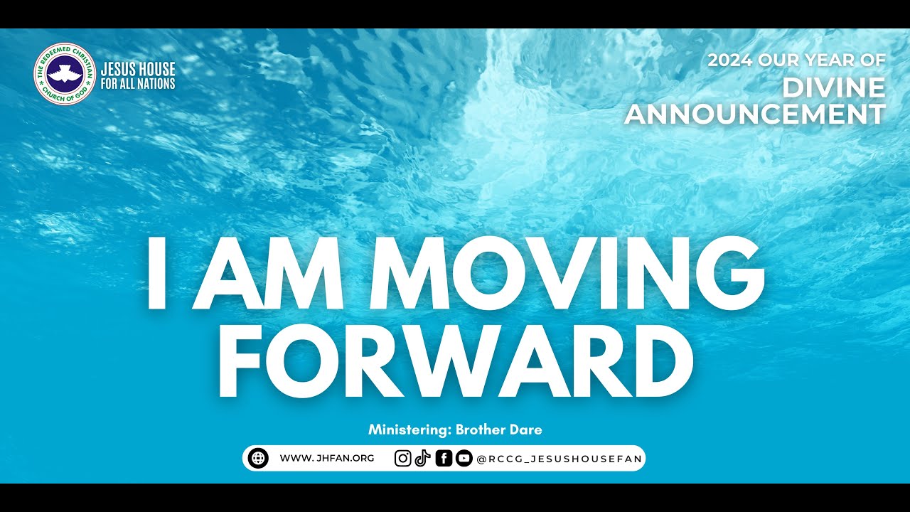 I AM MOVING FORWARD ( Word Sunday) - January 2024 - YouTube