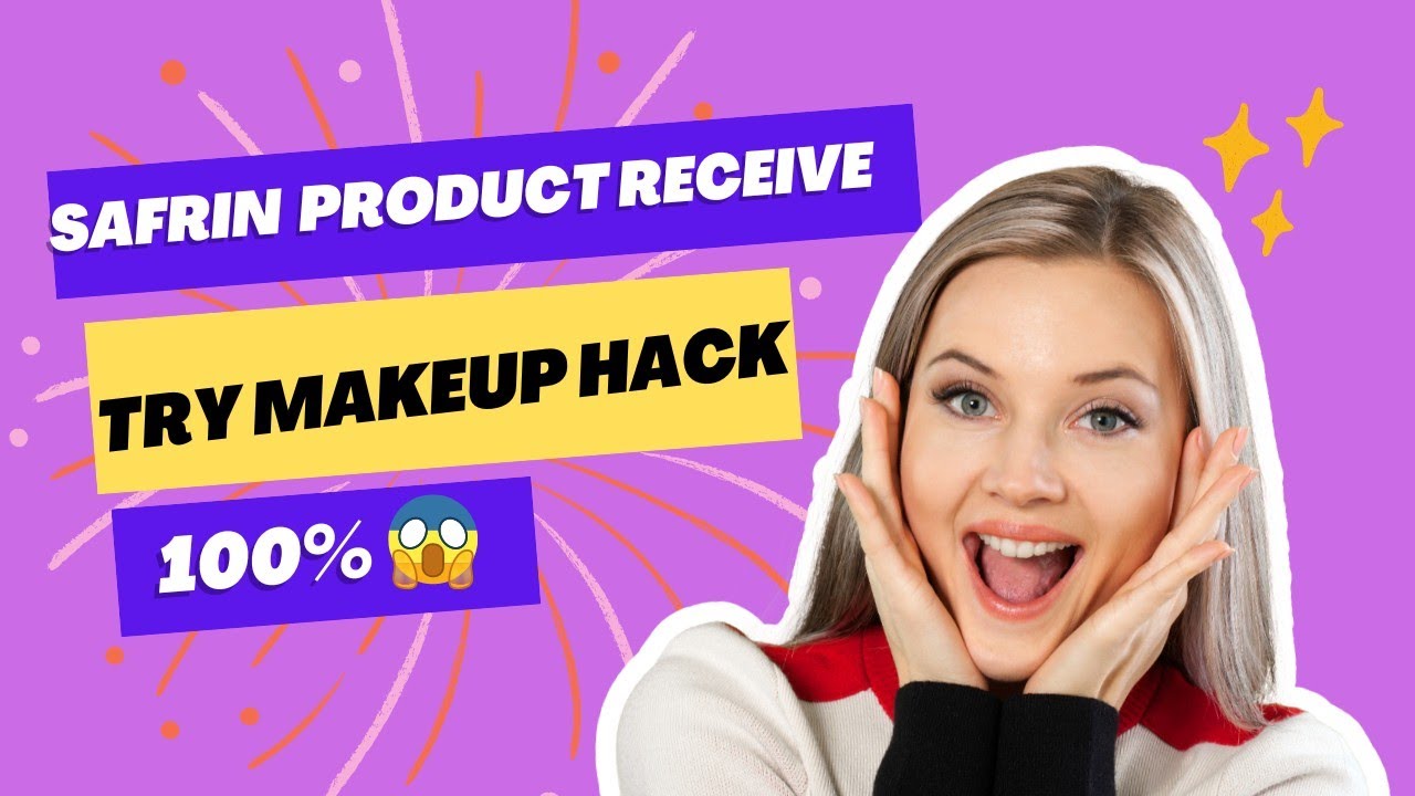 Safrin skincare product😻 | makeup hacks😱 #skincare #makeup - YouTube