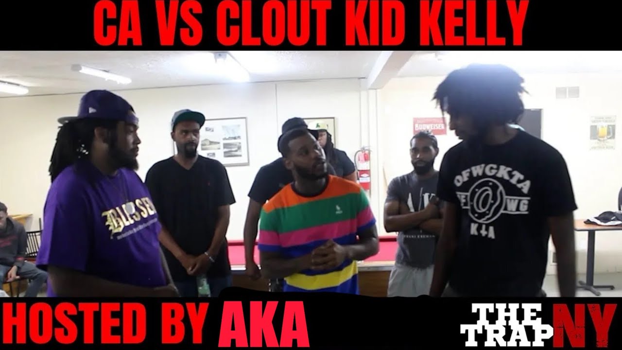 CA vs Clout Kid Kelly | Hosted BY AKA | The Trap NY - YouTube