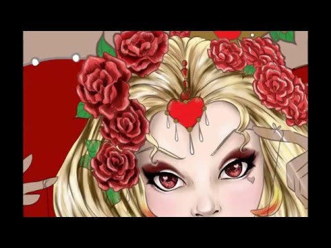 Introducing The Red Queen Coloring Page - YouTube