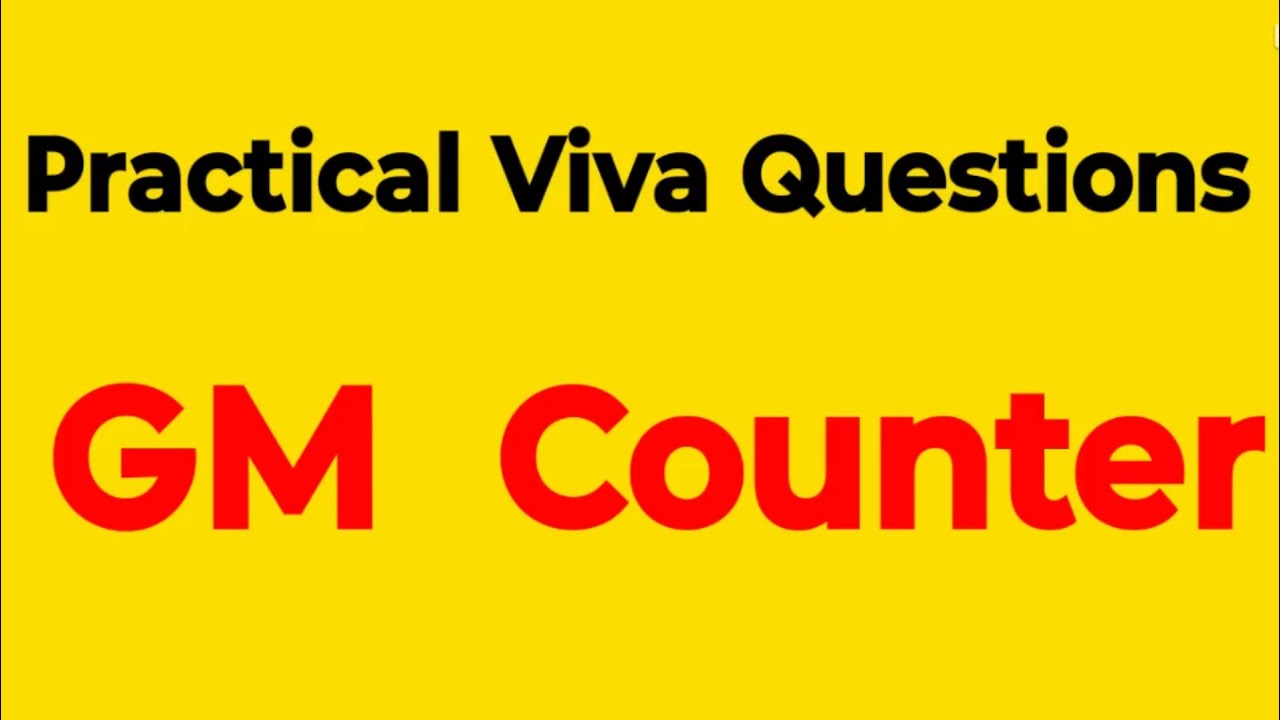 GM Counter #physics - YouTube