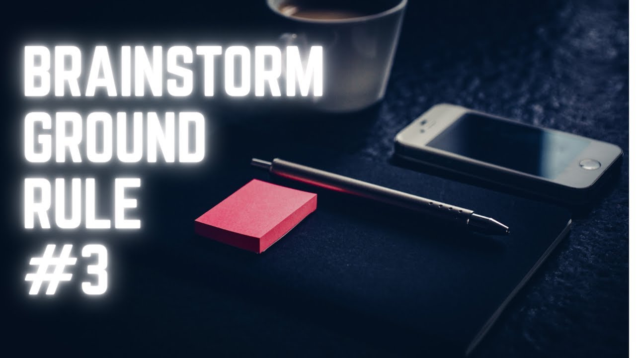 Brainstorm Ground Rules #3 #shorts • Abstrakt Projekts - YouTube