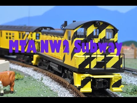 MTH MTA Subway NW2 - YouTube