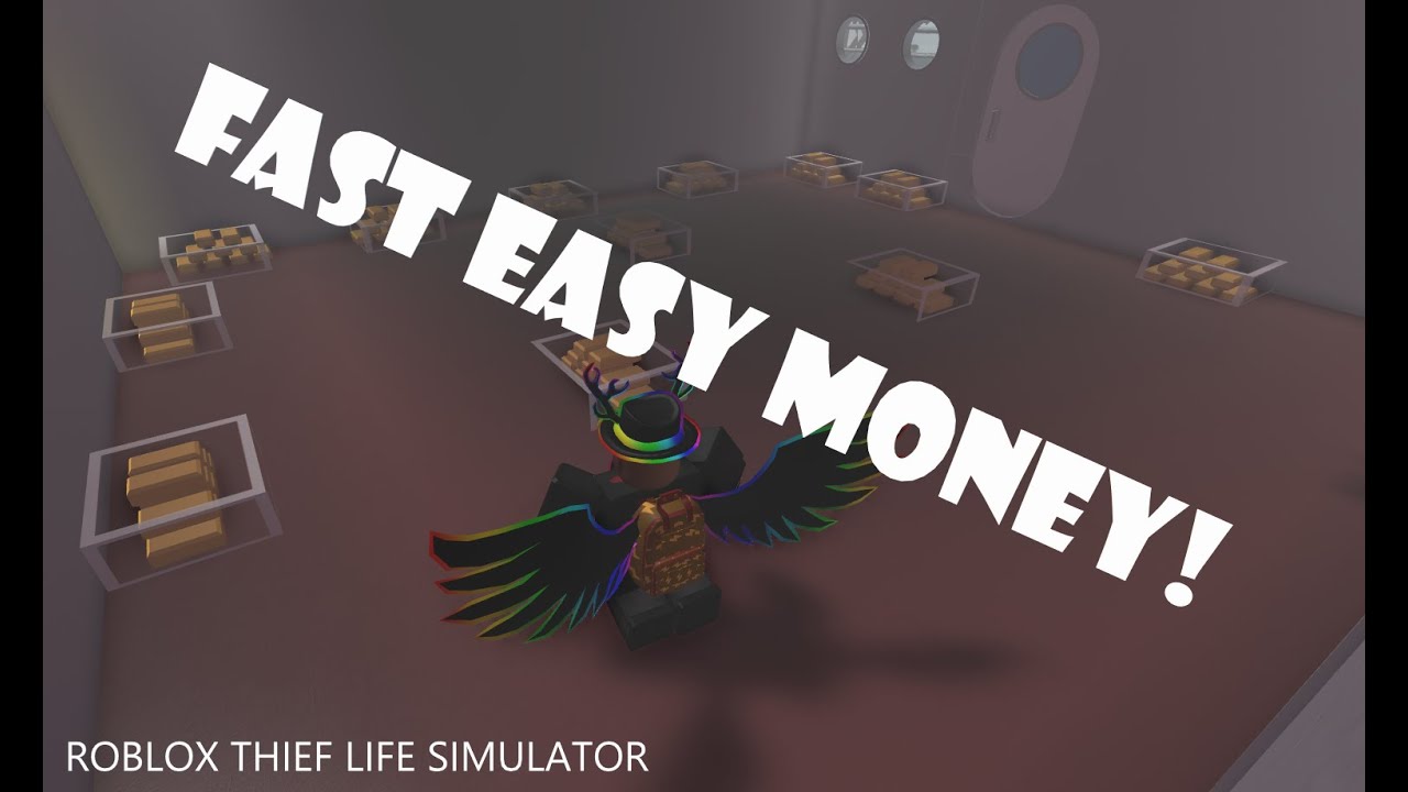 HOW TO GET FAST EASY MONEY! THIEF LIFE Simulator (Roblox) - YouTube