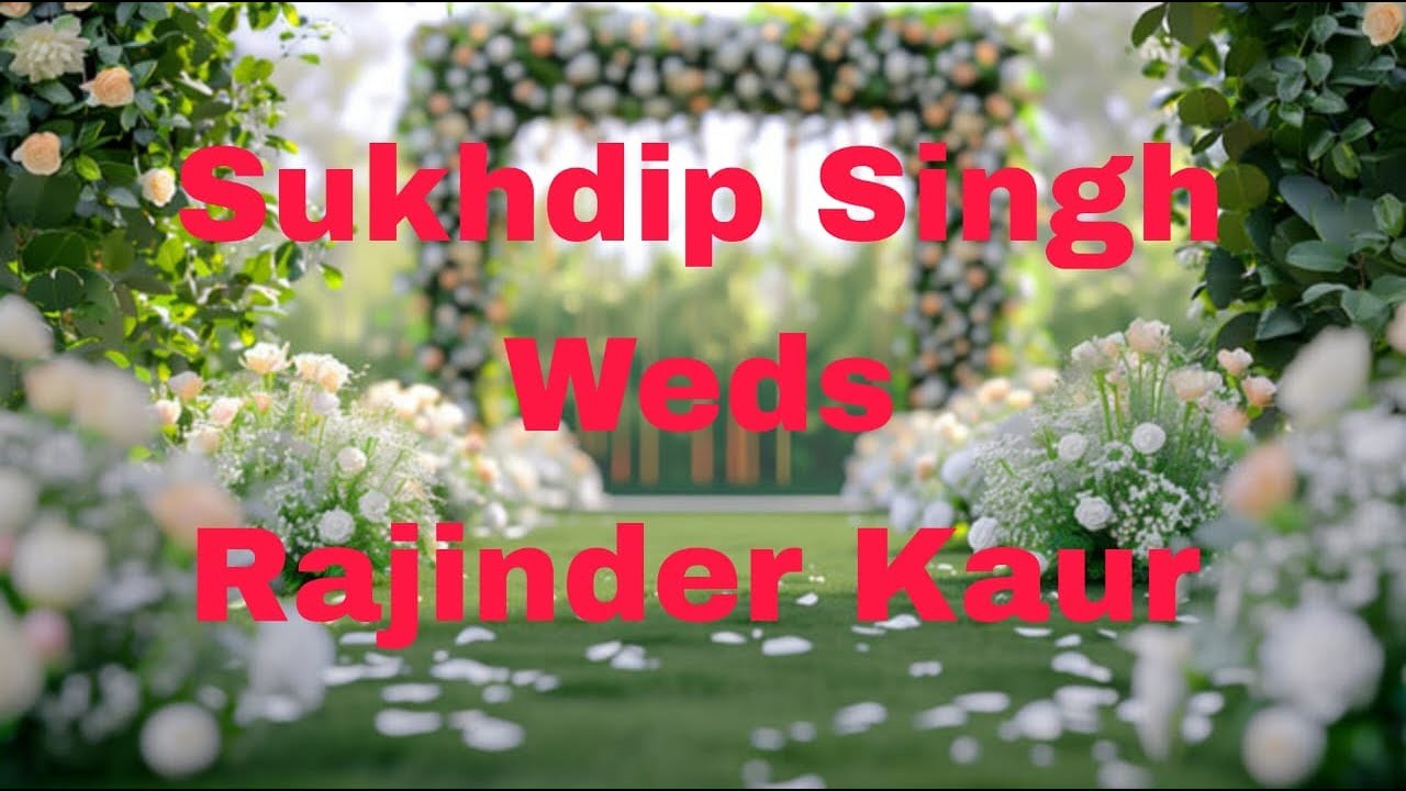 Reception Party of Sukhdip Singh Weds Rajinder Kaur 23-2-25 - YouTube