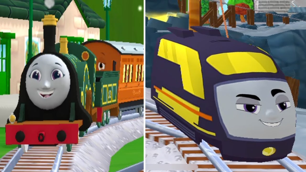 THOMAS & FRIENDS Magic Tracks All 2025 Trains Update Gameplay - YouTube
