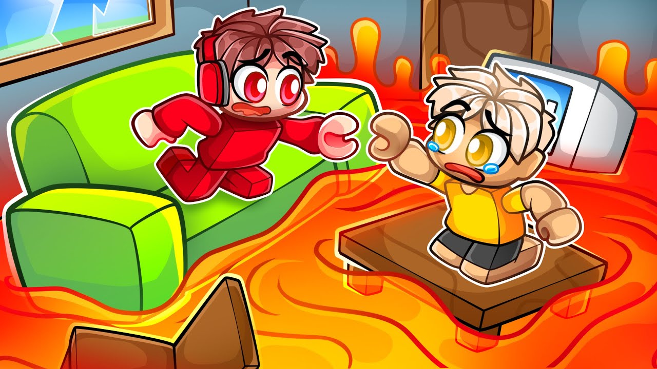 Roblox FLOOR IS LAVA! - YouTube