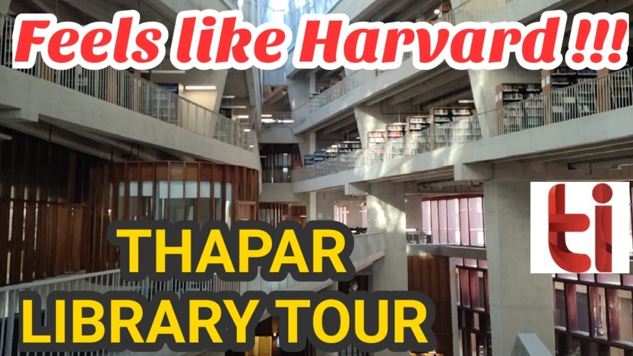 TIET World Class New Library Tour !!! Thapar University | JEE MAINS ...