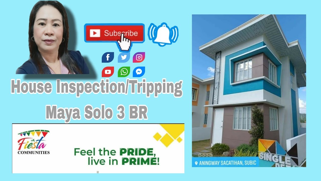 Fiesta Communities Prime Subic House Inspection Maya Solo 3BR - YouTube