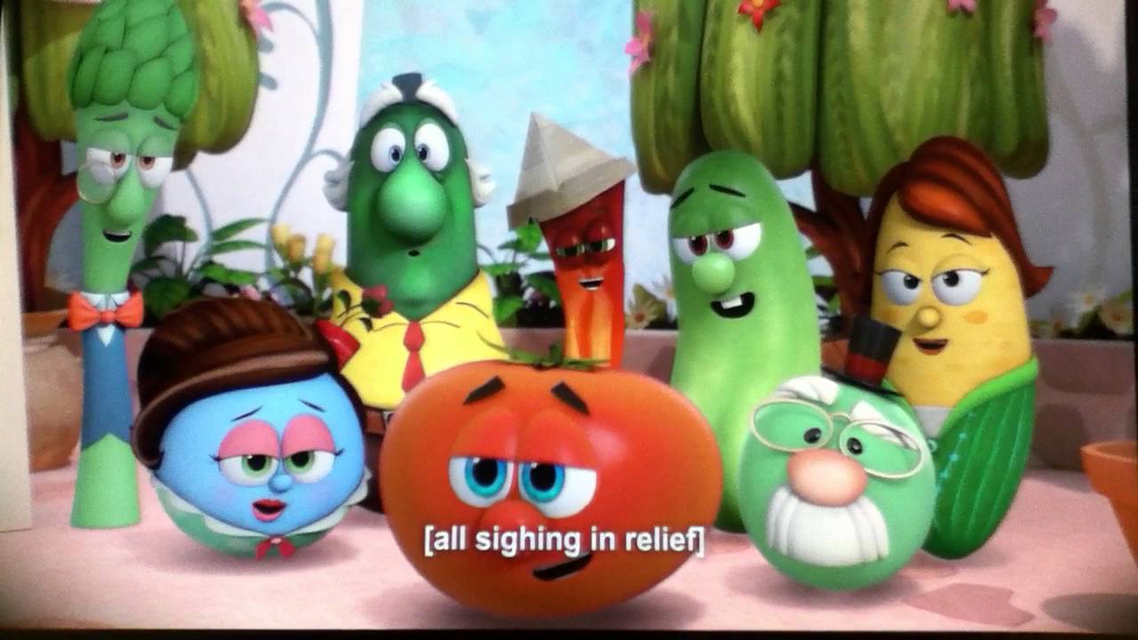 Veggie Tales in the House Petunia's Not Funny Ending Scene - YouTube