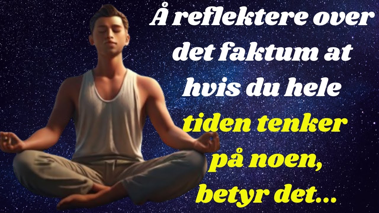 Å reflektere over det faktum at hvis du hele tiden - YouTube