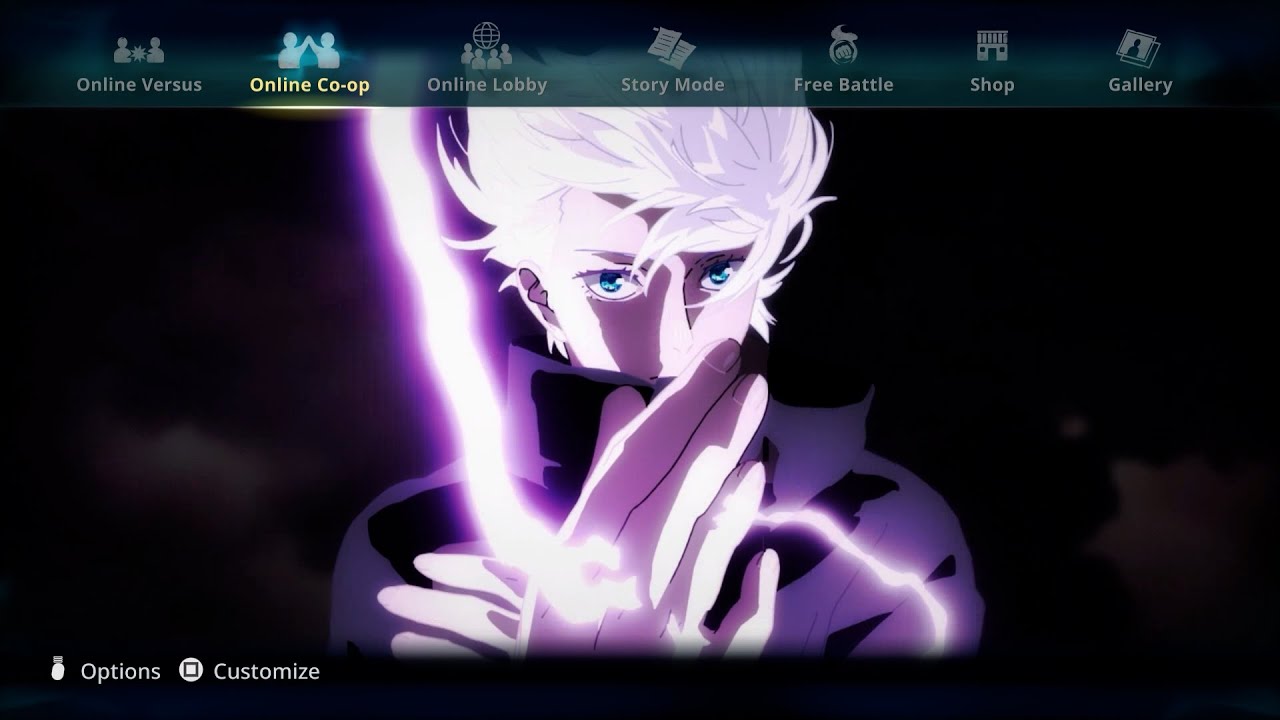 Jujutsu Kaisen Cursed Clash - Main Menu Showcase - YouTube