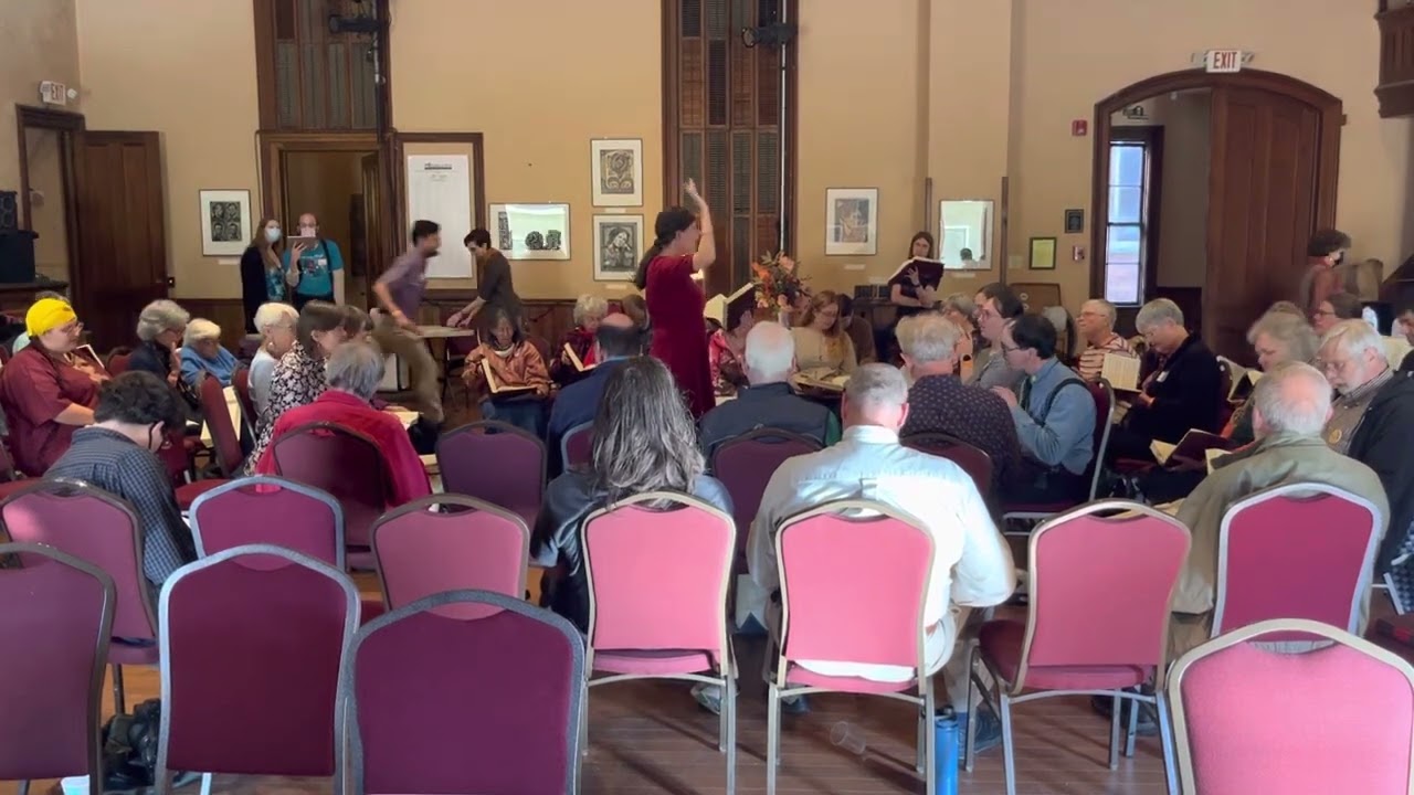 108b The Traveler (New York State Sacred Harp Convention, 2022) - YouTube