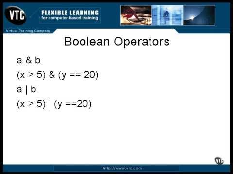 java tutorial Lesson12 Boolean Operations - YouTube