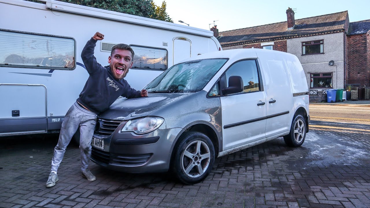 TOURAN FRONT END INSTALL ON A CADDY! - YouTube