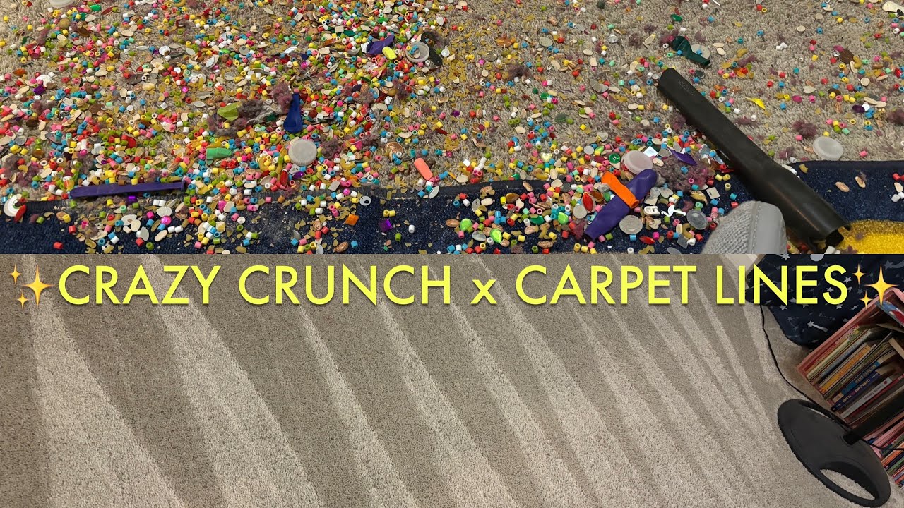 CRAZY CRUNCH, LOVELY LINES, BIG BIN DUMPS Vacuuming ASMR Mega Mix w/ ⚪ ...