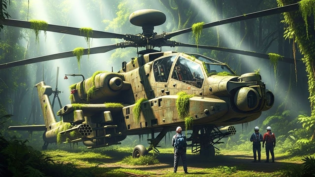 Inside the AH-64 Apache Recovery Bringing a Battle Helicopter Back to ...