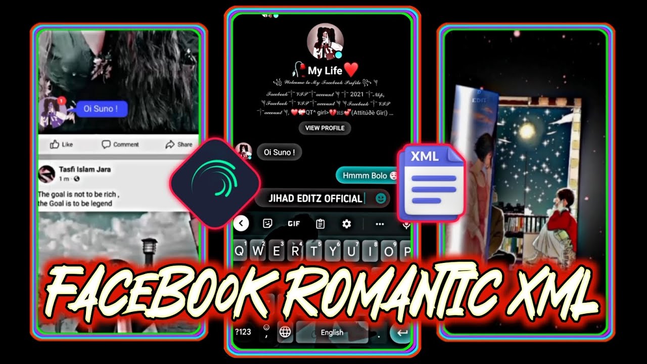 Facebook Long distance sad #xml file 😔 Facebook sad xml 😴 alight motion sad xml file 🥀 distance ...