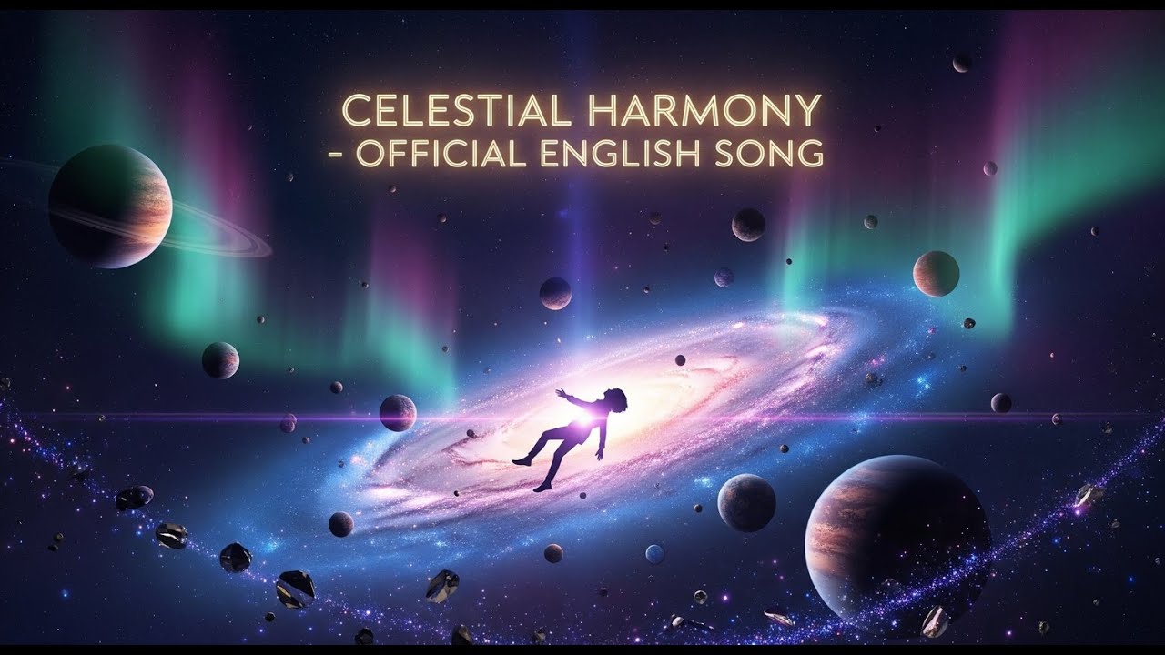 Floating Among Stars | Celestial Harmony – Official English Chill Song 2025 - YouTube