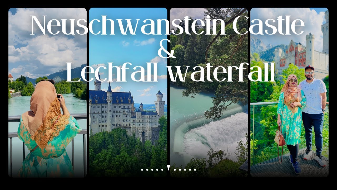 A fairy tale castle | Neuschwanstein castle | Lechfall waterfall ...
