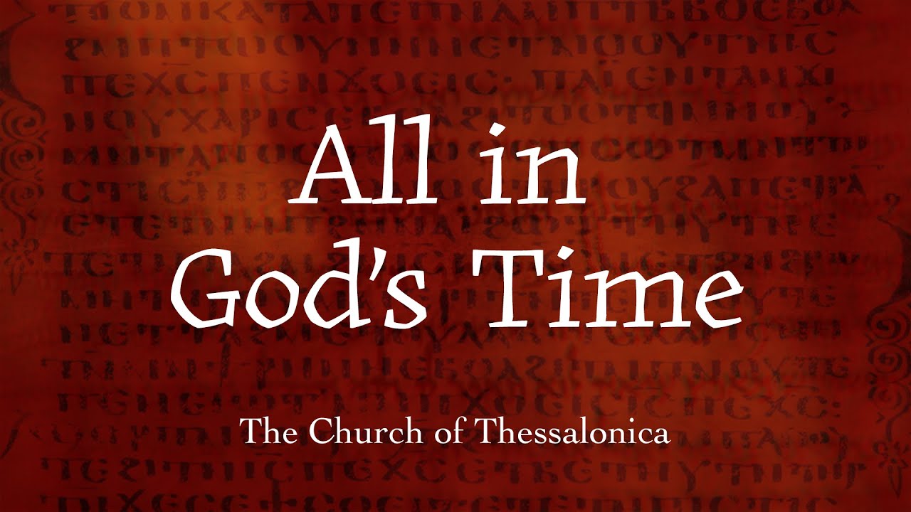 All in God's Time - YouTube