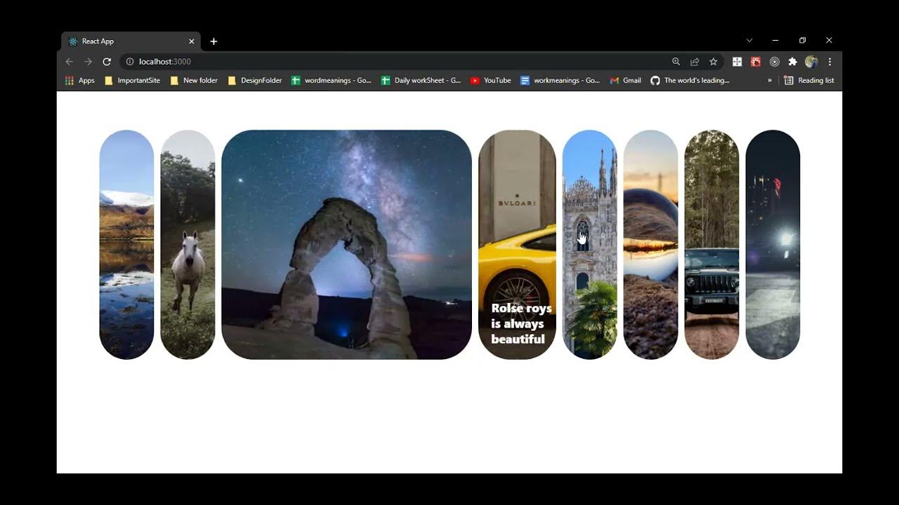 Images Gallery2 Use Reactjs With Usestate Useref And Use Some Functional Component Youtube