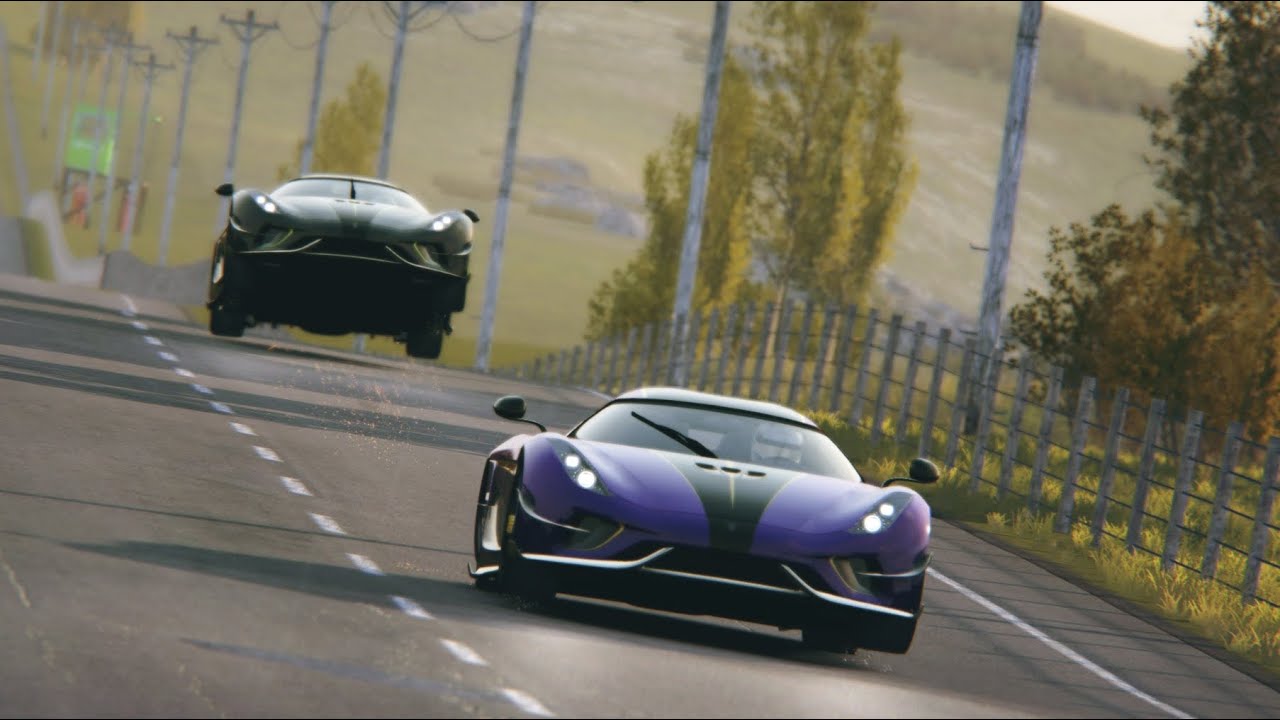 Koenigsegg Regera Ghost High-Downforce Package at Hihglands - YouTube