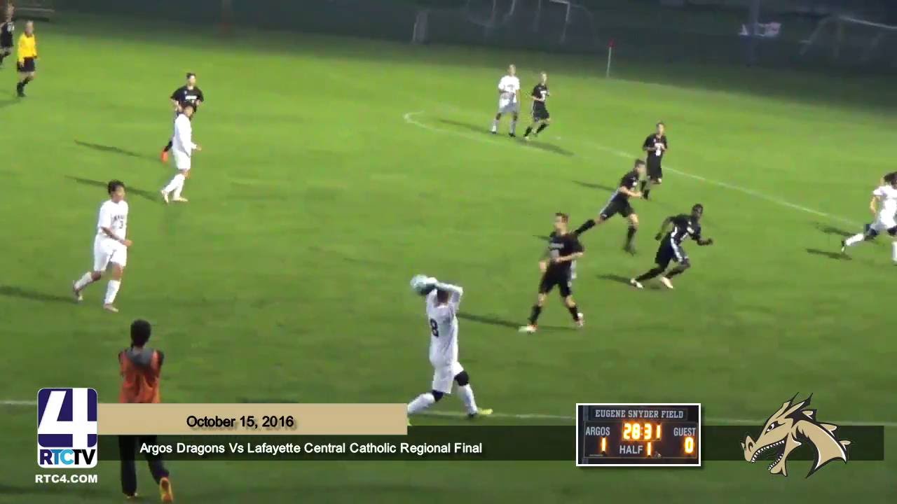 Argos Boys Soccer vs Lafayette Central Catholic Regional Championship ...