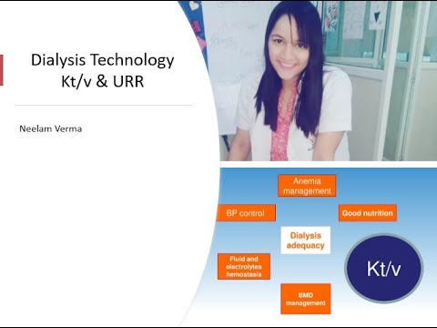 Kt/V , URR / Adequacy of dialysis - YouTube