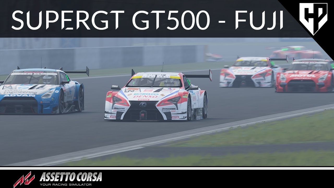 ASSETTO CORSA - SUPERGT GT 500 - FUJI - YouTube