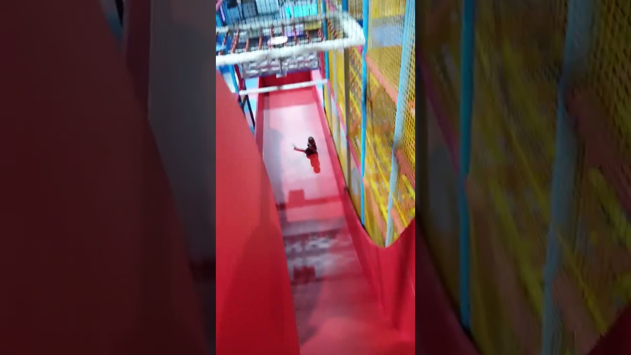 Big red slide - YouTube