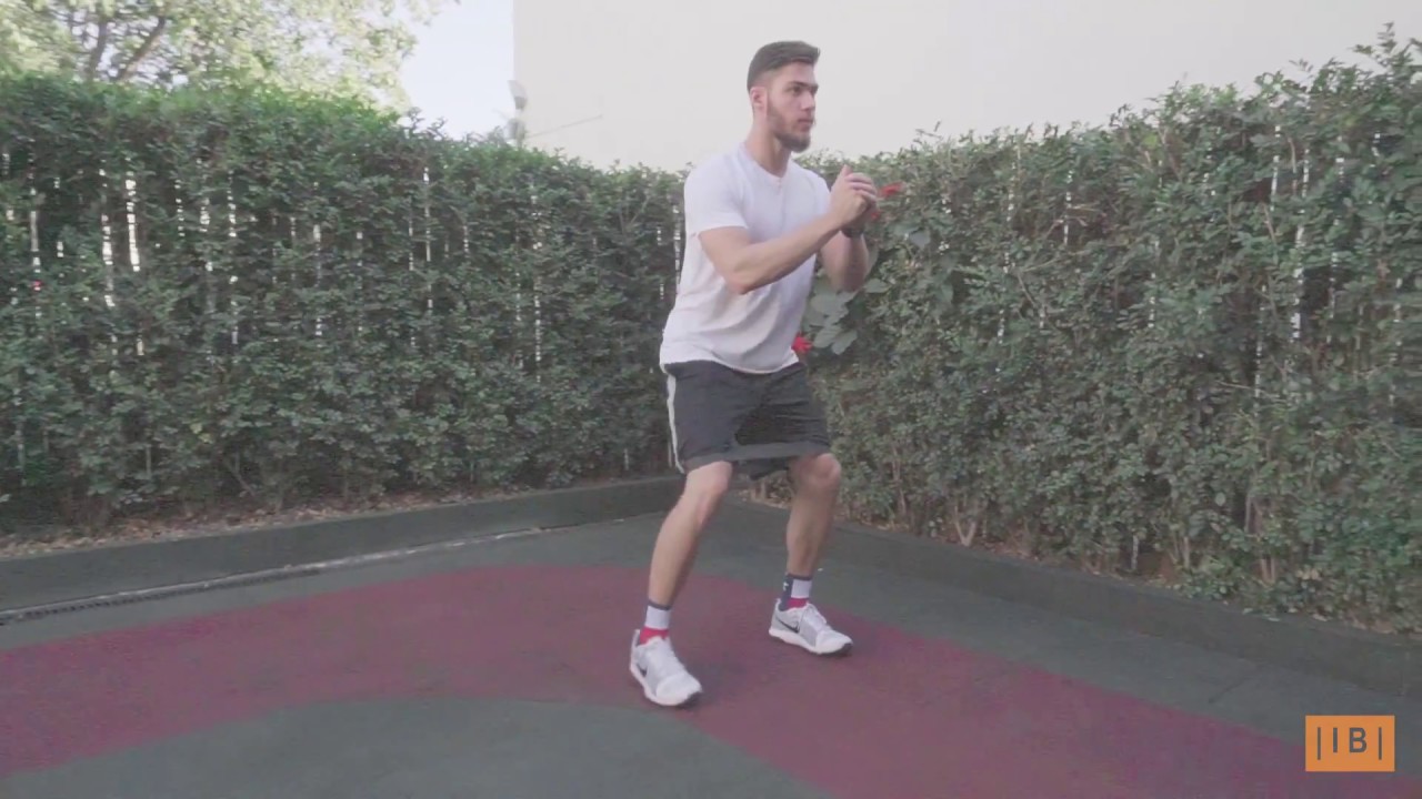 passada lateral com miniband - YouTube