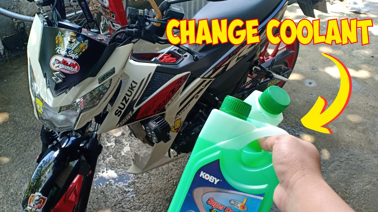 HOW TO CHANGE COOLANT ON RAIDER 150 FI | MK VLOG Official - YouTube