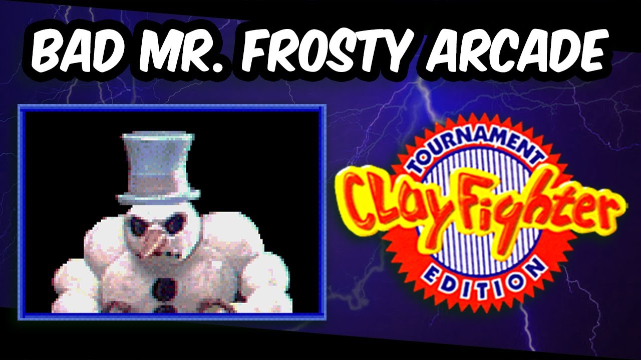 ClayFighter: Tournament Edition BAD MR. FROSTY Arcade | ClayFighter ...