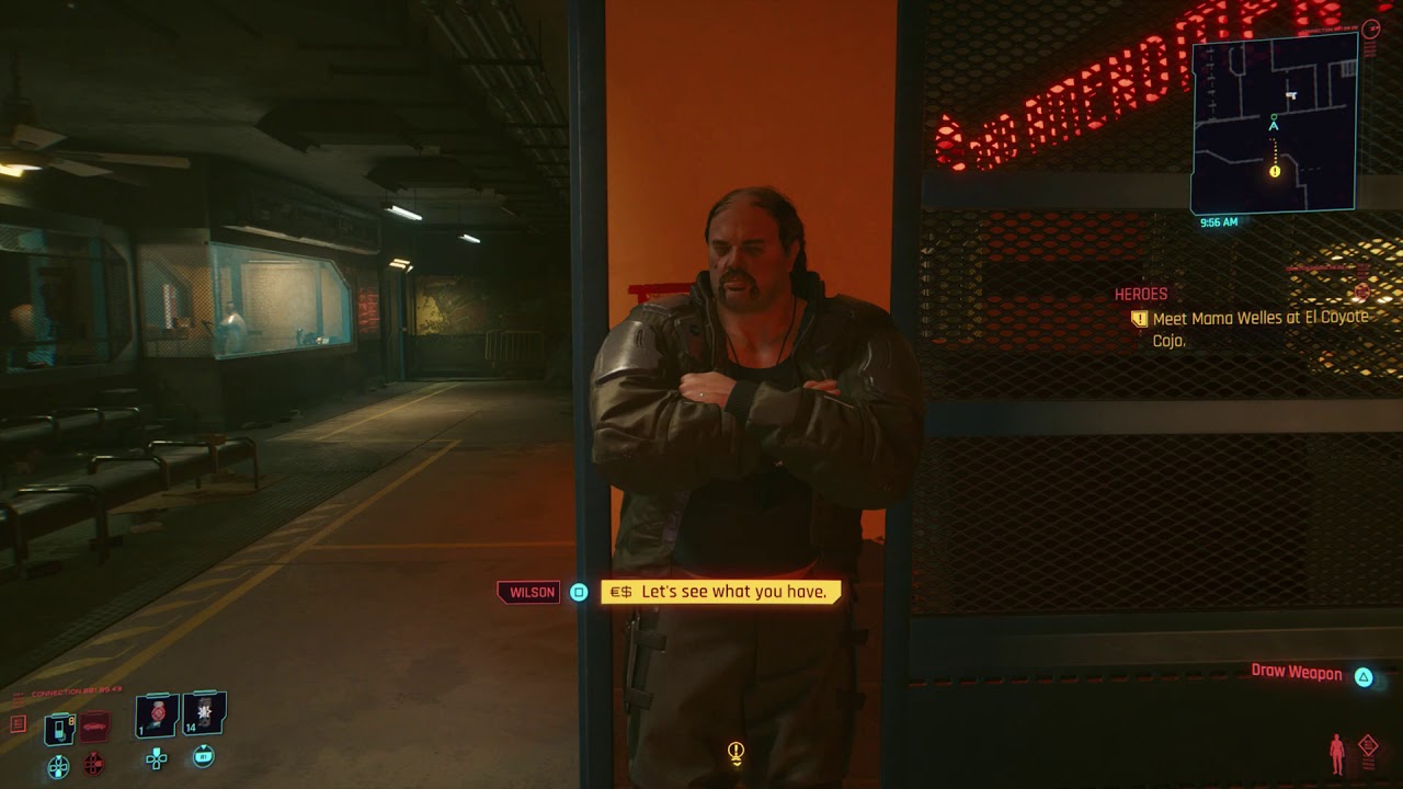 Cyberpunk 2077 - Mega Tower: Talk To Wilson "Quitting Night City ...