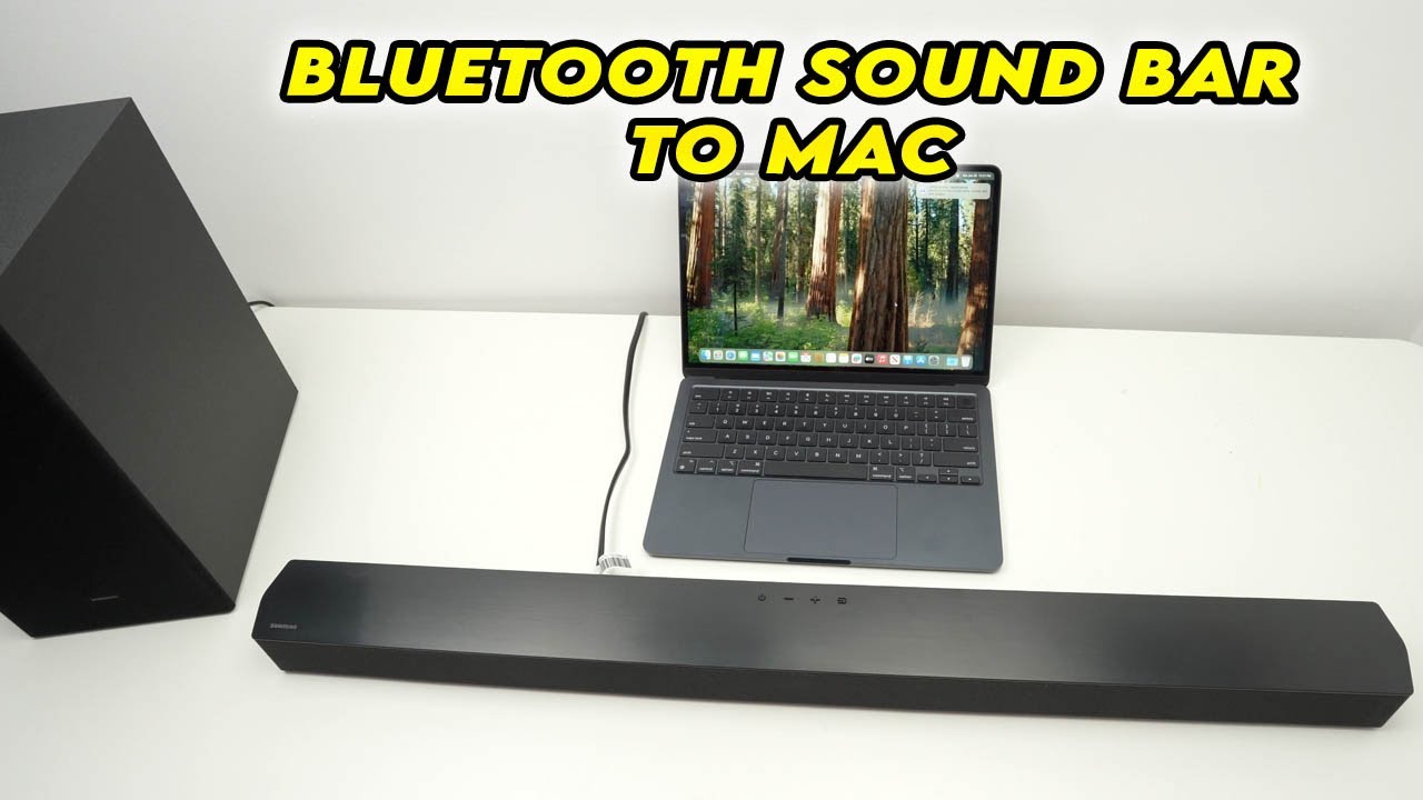 How to Connect Bluetooth Sound Bar to Mac - YouTube