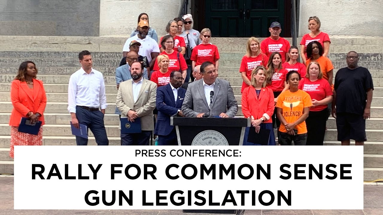 Press Conference: Rally for Common-Sense Gun Legislation - YouTube