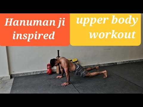 Unleash Power and Flexibility: Hanuman ji Upper Body Fitness Routine ...