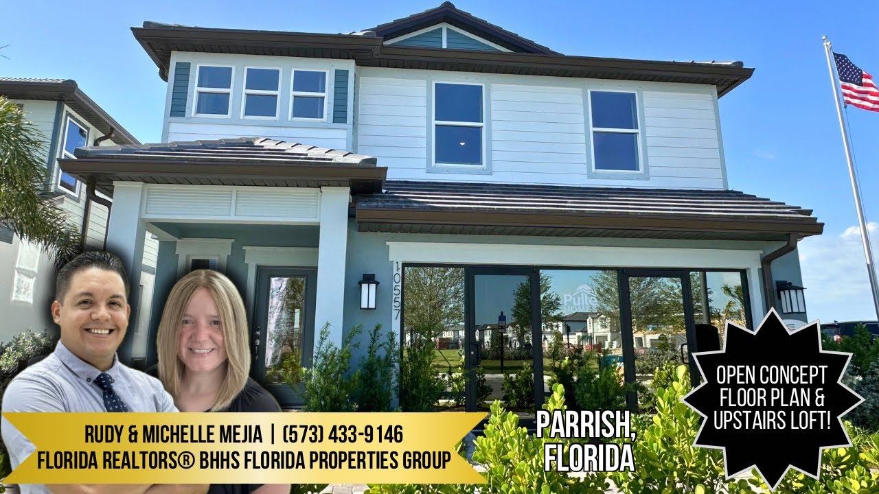 Explore the Amazing Open Concept Floor Plan of this Parrish, Florida ...