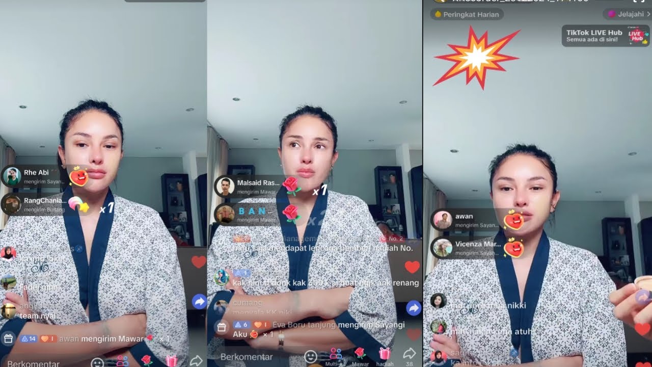 LIVE TERBARU NIKITA MIRZANI MAKIN MEMANAS BAHAS ULER - YouTube