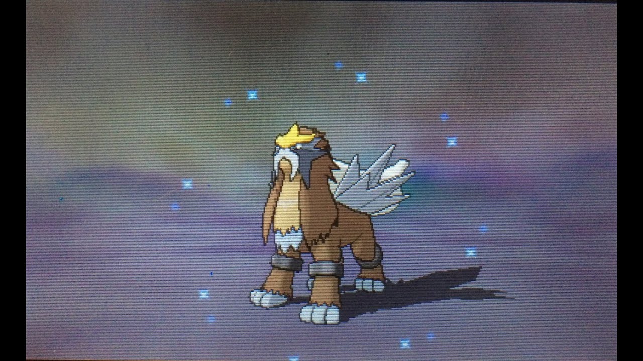 [Live Sparkles] Shiny Entei after 1,004 SRs! (8 SRs today) Alpha ...
