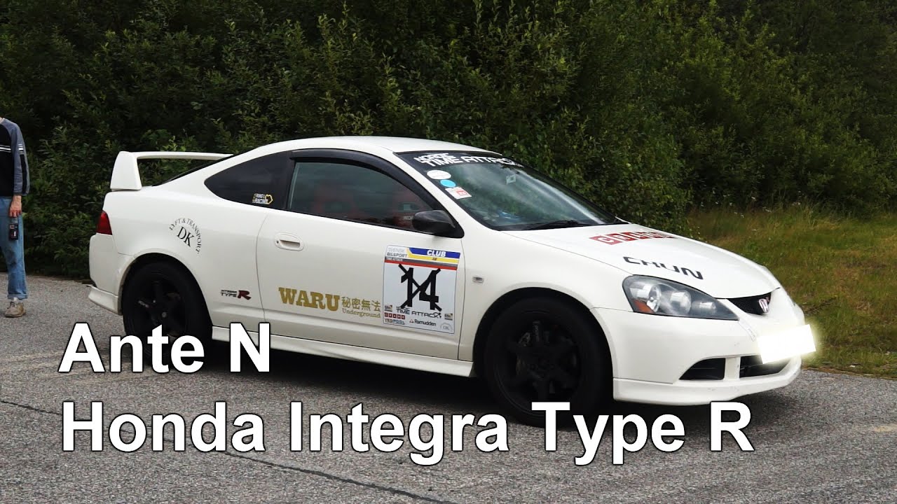 Honda Integra Type R DC5, short touge course with Ring L Racing Group ...