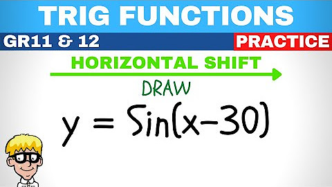 Trig functions grade 11 - YouTube
