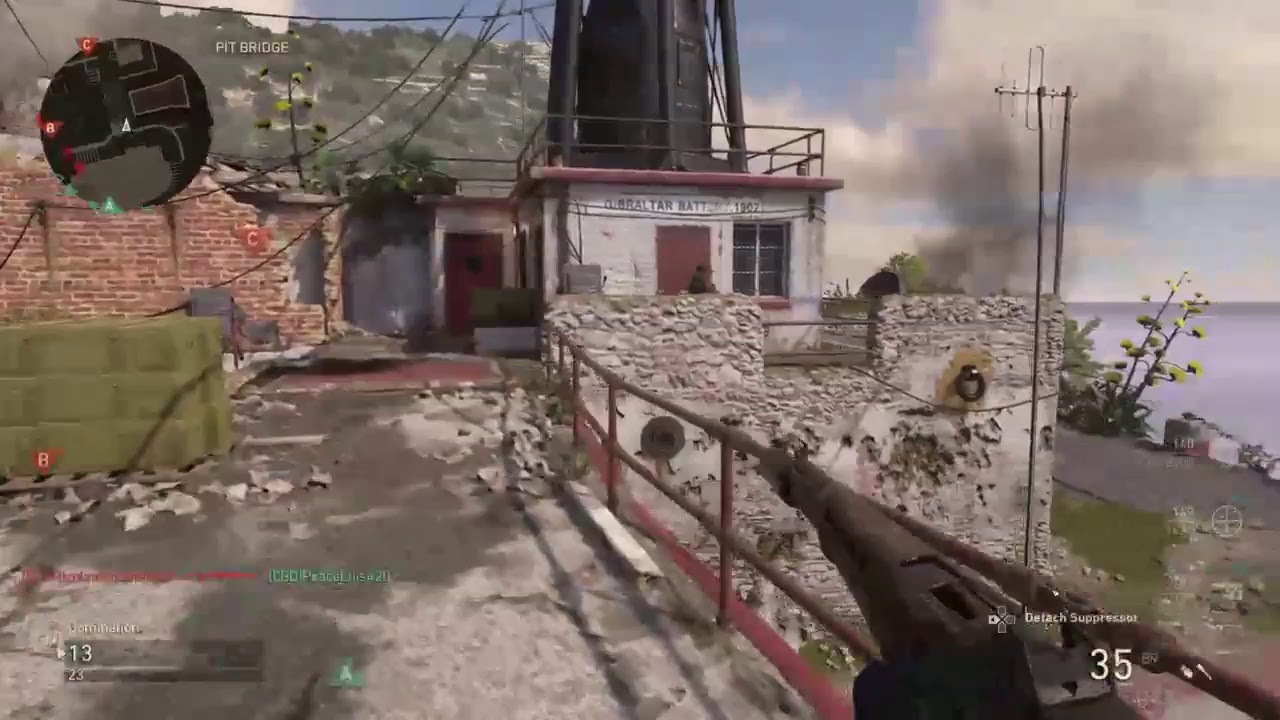 LET`S PLAY CALL OF DUTY WW2 DOMINATION Gibraltar 2 April 21st 2018 ...