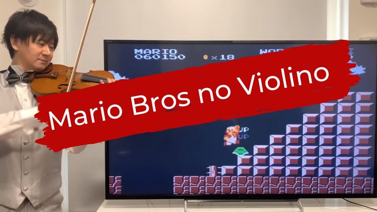 Mario Bros - Violin (Cover) - YouTube