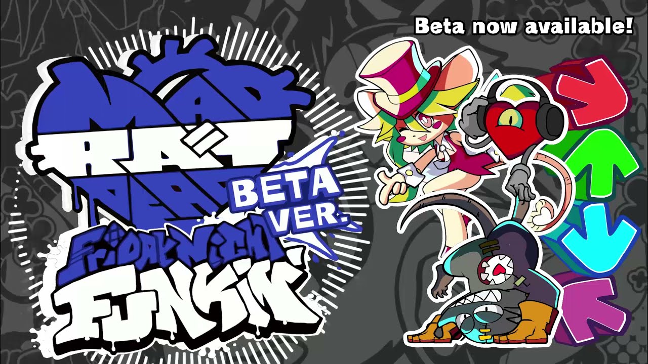 Friday Night Funkin' X Mad Rat Dead Mod (Beta Launch Trailer) - YouTube