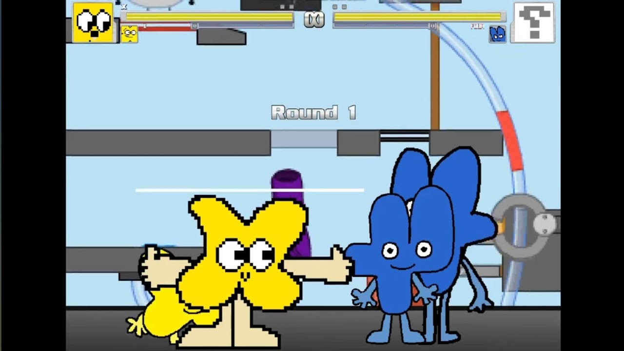 2 Four's VS. 2 X's (BFB) - BFDI | M.U.G.E.N - YouTube