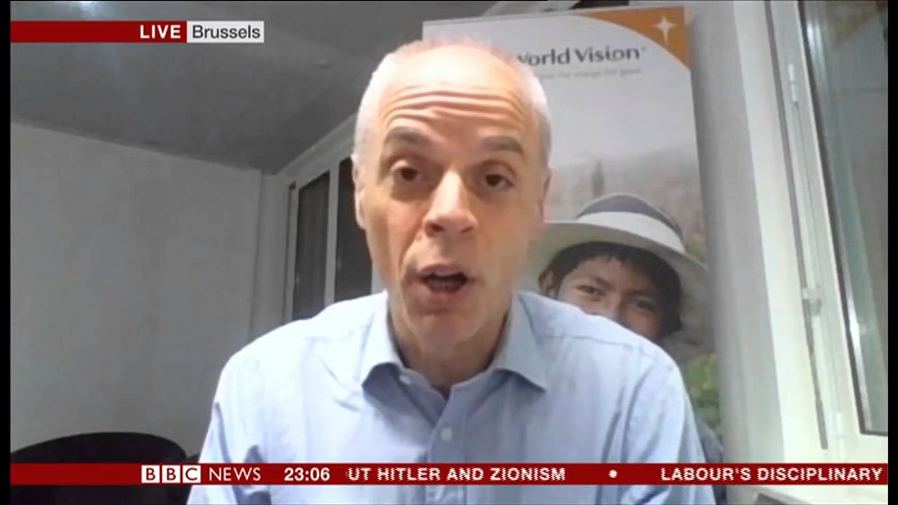 World Vision's Justin Byworth on BBC News - YouTube